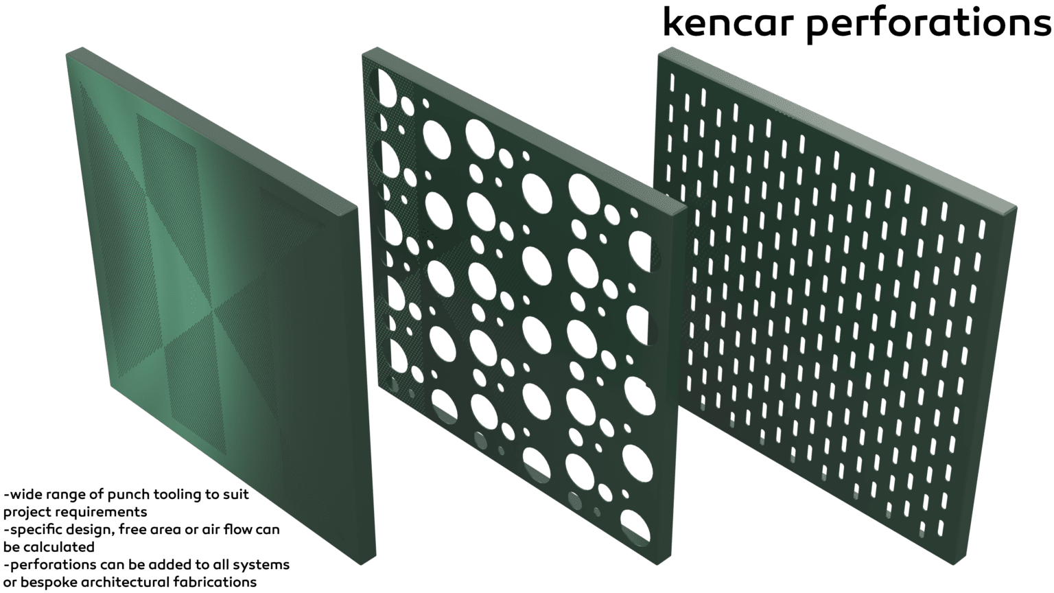 Kencar Ltd | Products | Perforated Panels